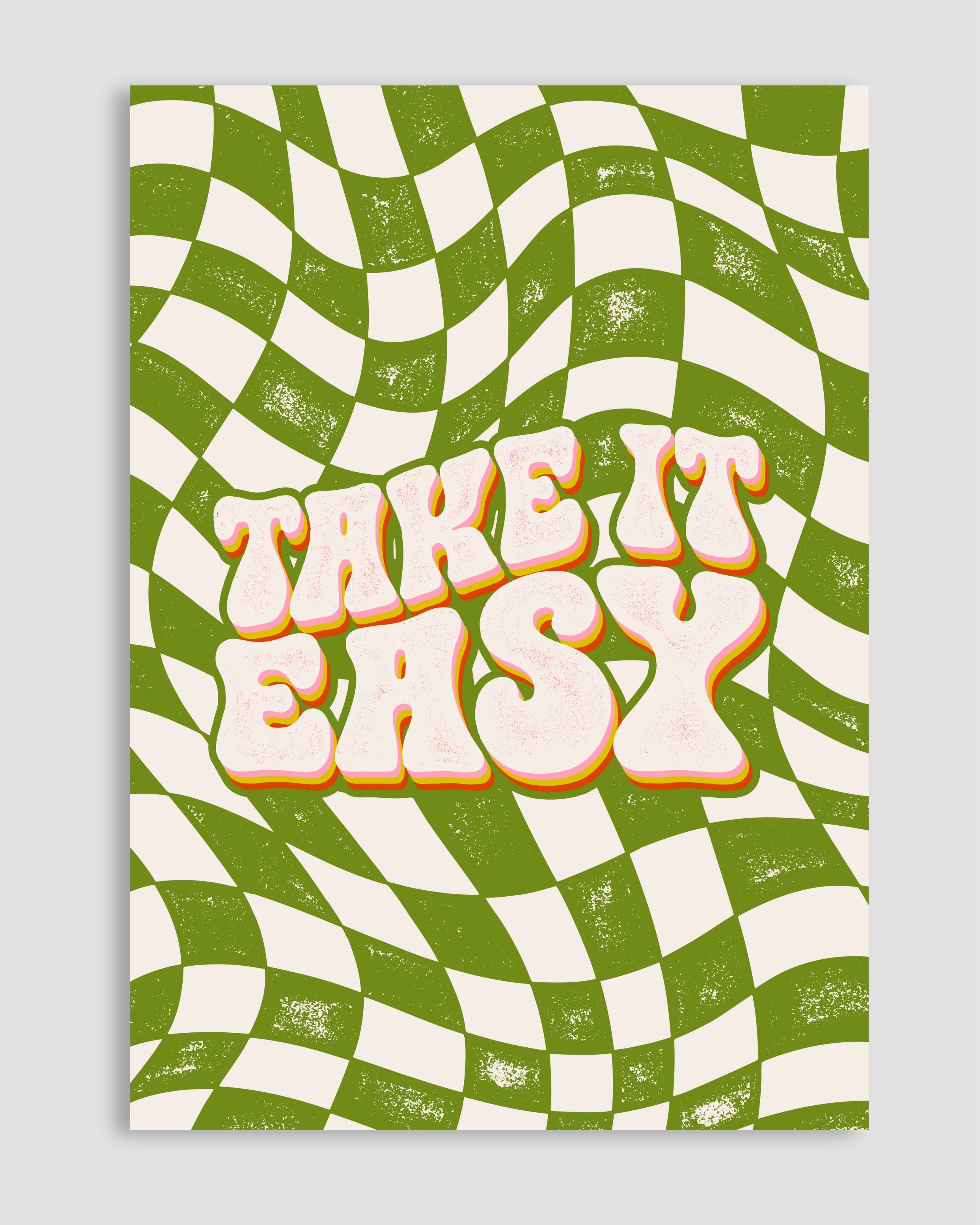 Take It Easy Poster – Postilsa