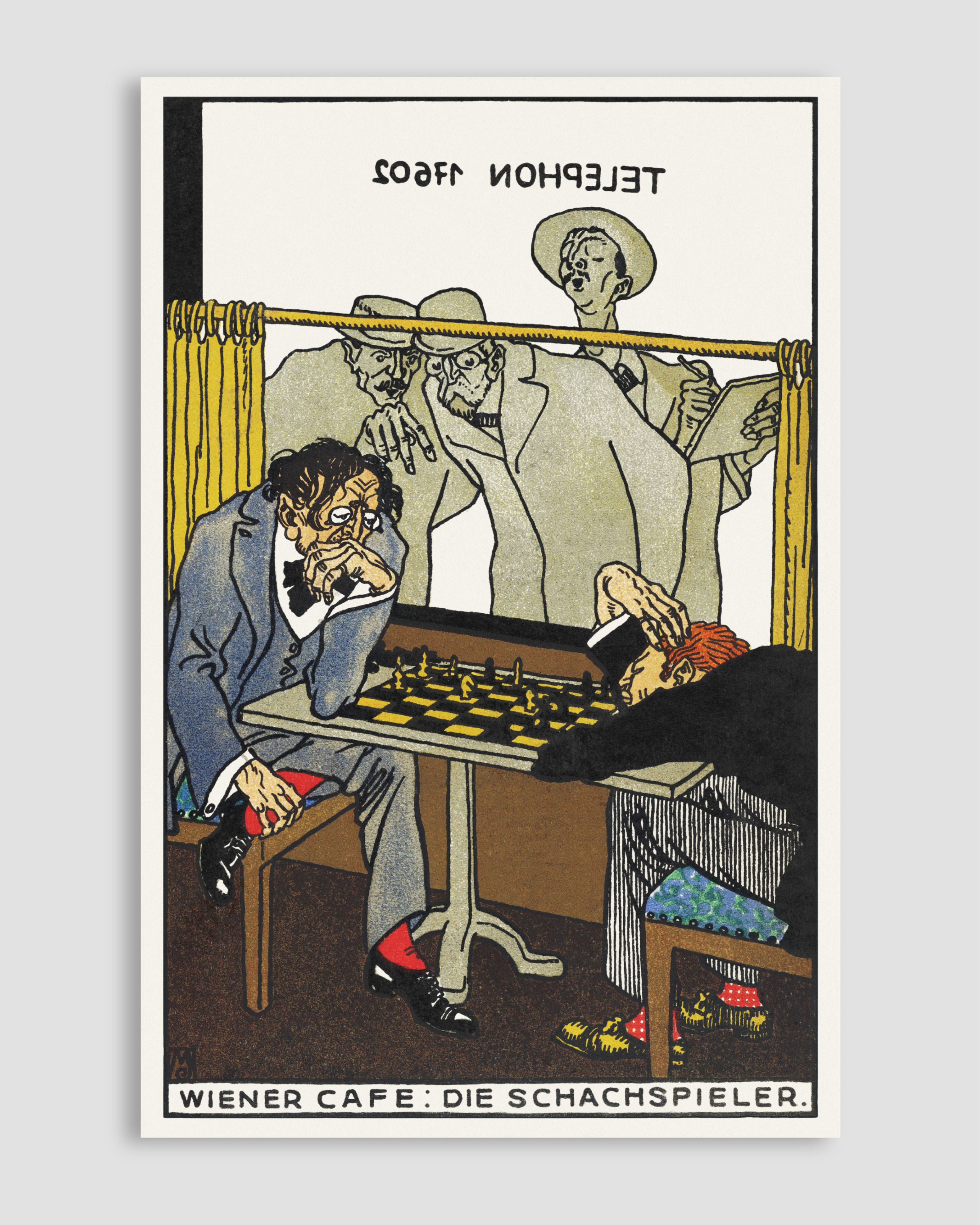 Viennese Cafe Poster – Postilsa
