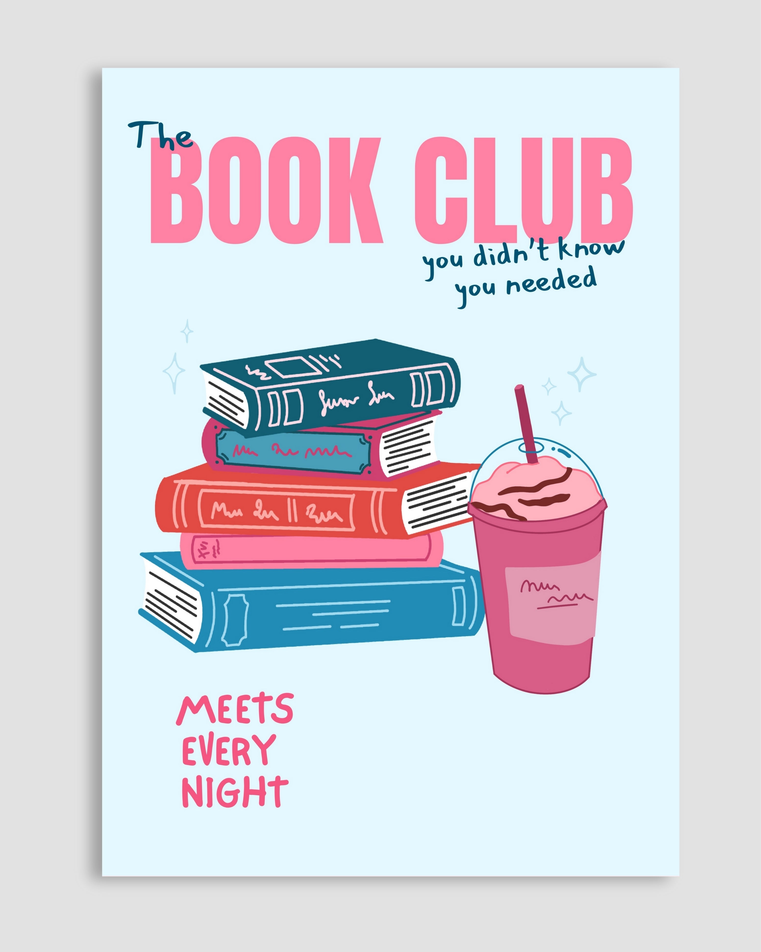 The Book Club Poster – Postilsa