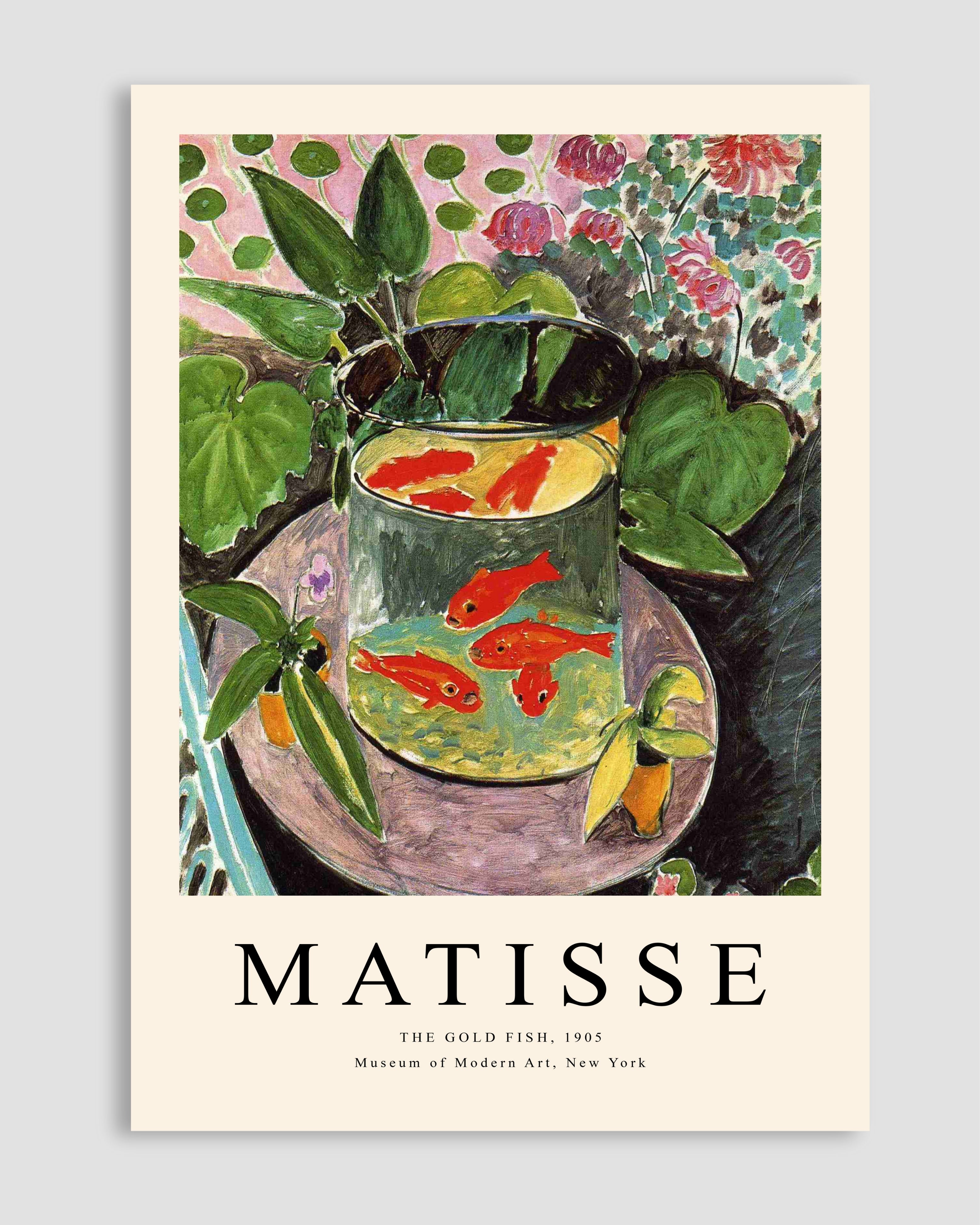 Matisse The Gold Fish Poster – Postilsa
